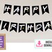 FRIENDS Themed Happy Birthday Banner Instant Download TV Show - Etsy