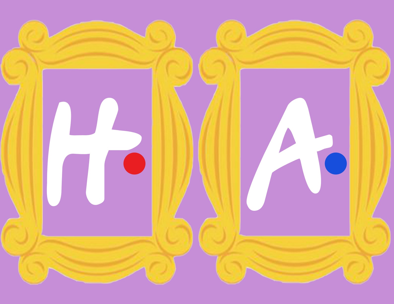 FRIENDS Themed Happy Birthday Banner Instant Download TV Show Birthday ...