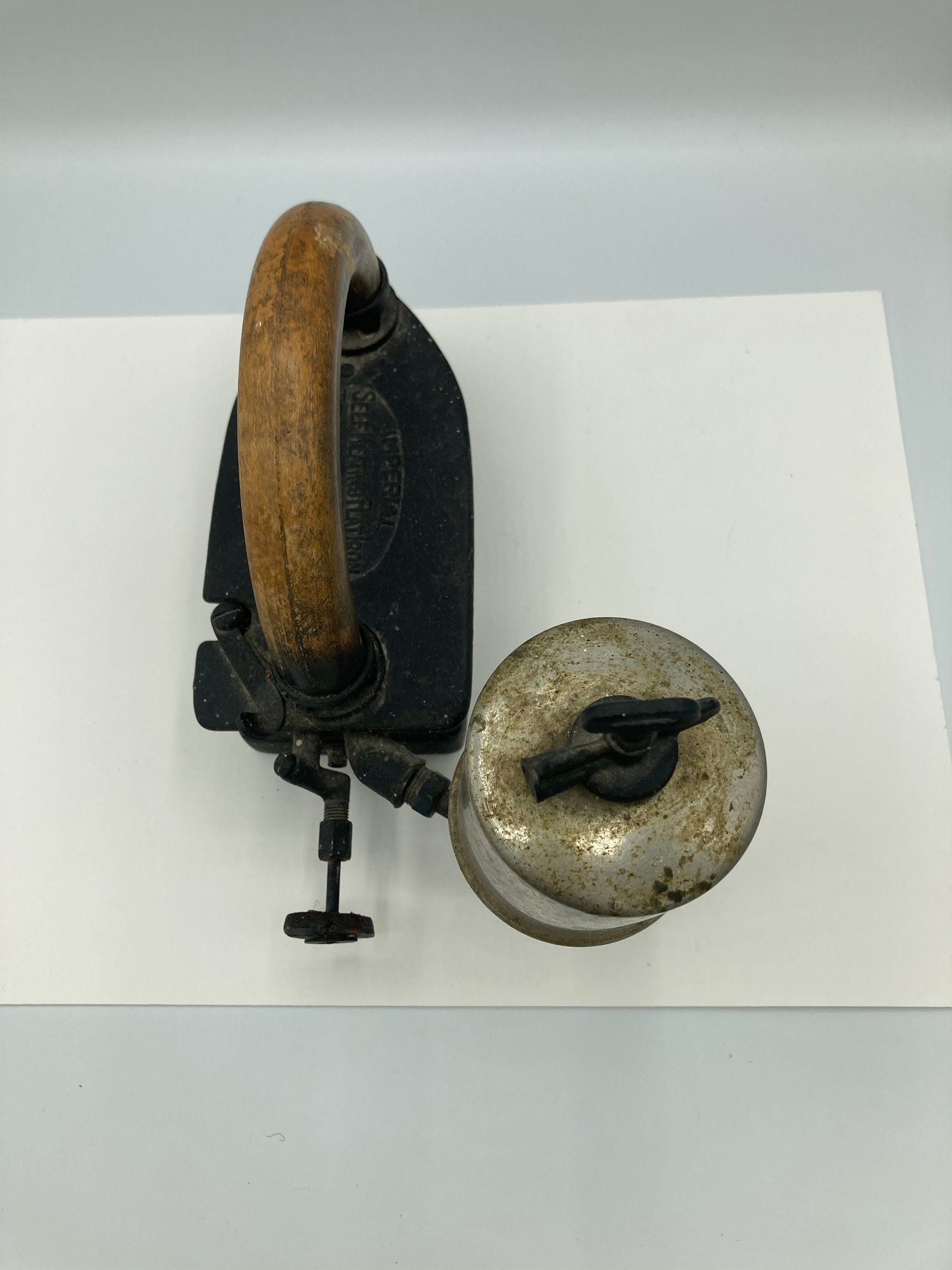 Antique Steam Iron - Etsy