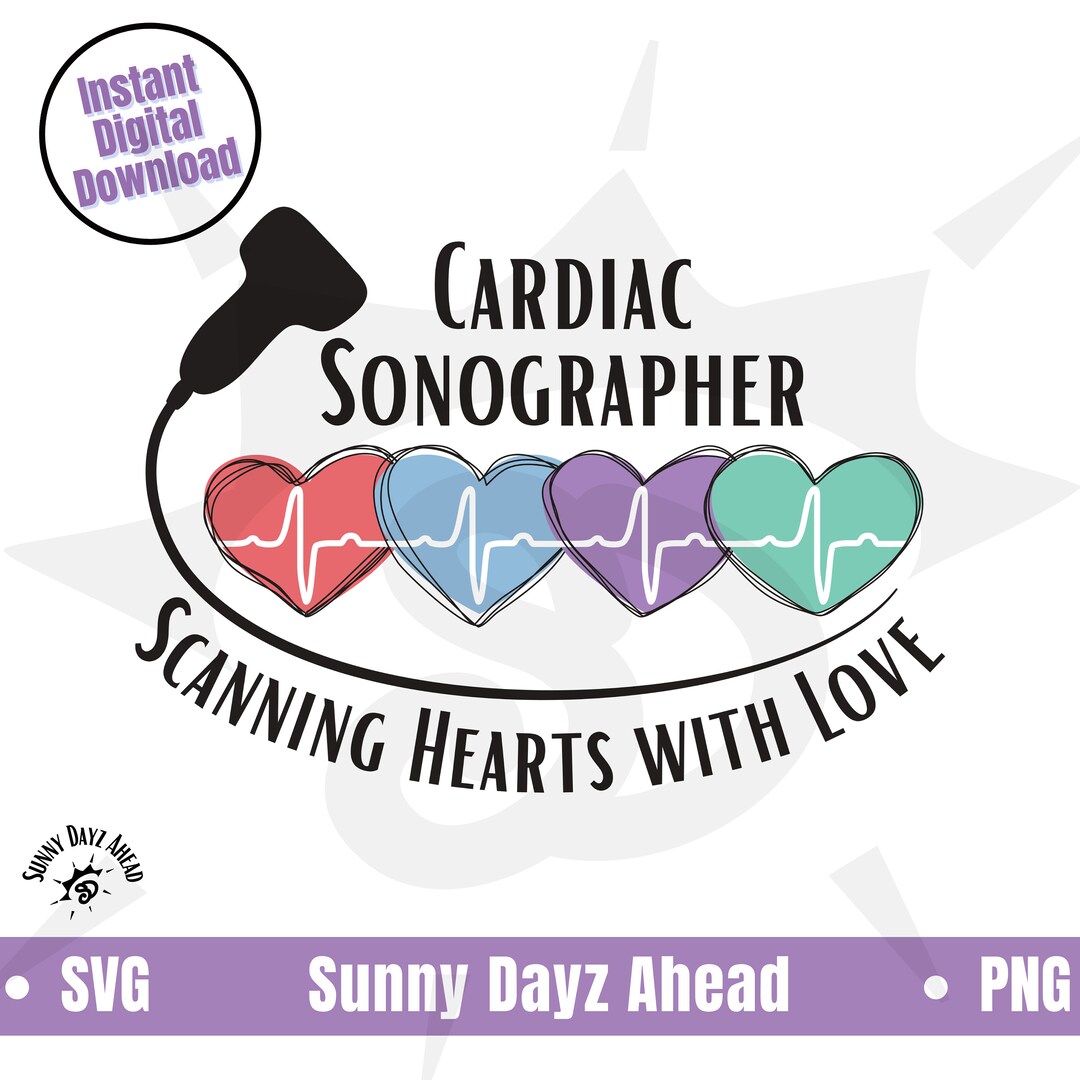 Office Decor Ultrasound Gifts, Sonographer Gifts Ultrasound Art SVG ...