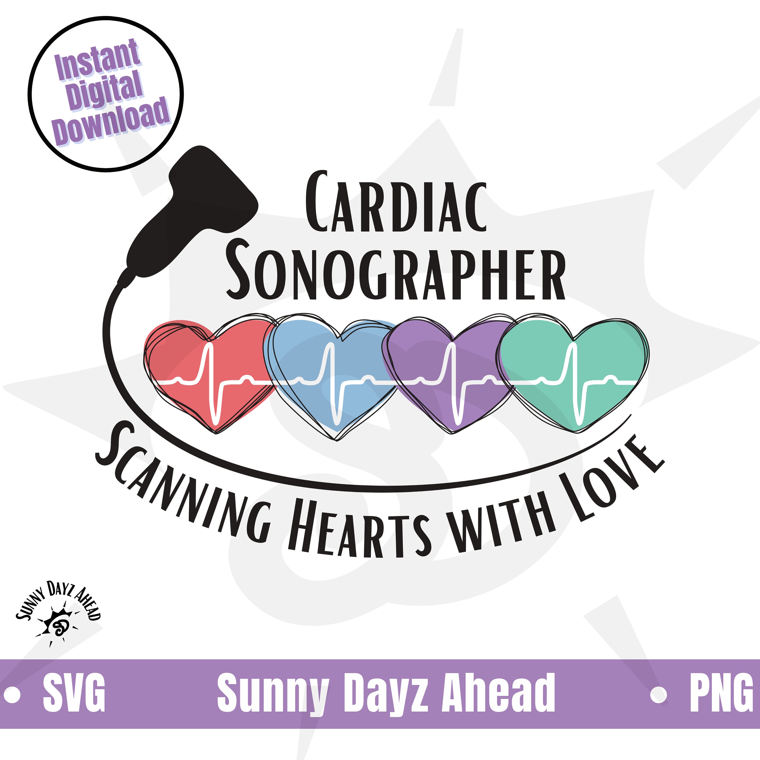 Office Decor Ultrasound Gifts, Sonographer Gifts Ultrasound Art SVG ...