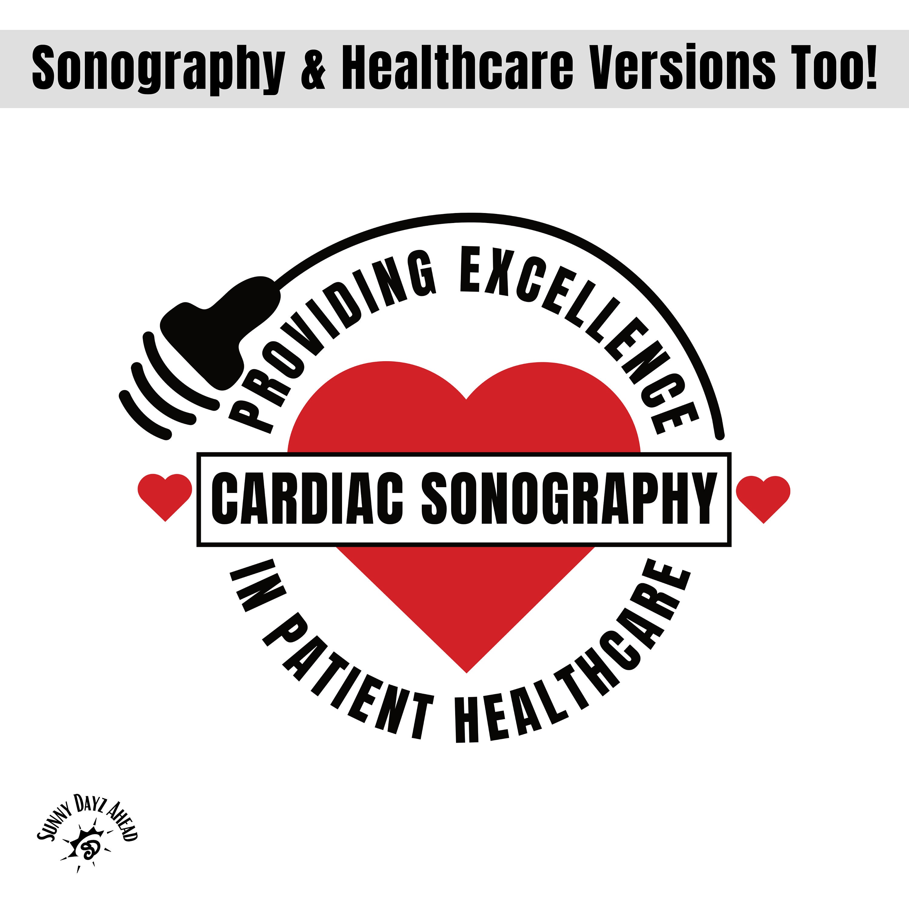 Echo Tech Ultrasound SVG, Cardiac Sonographer Ultrasound Gifts ...