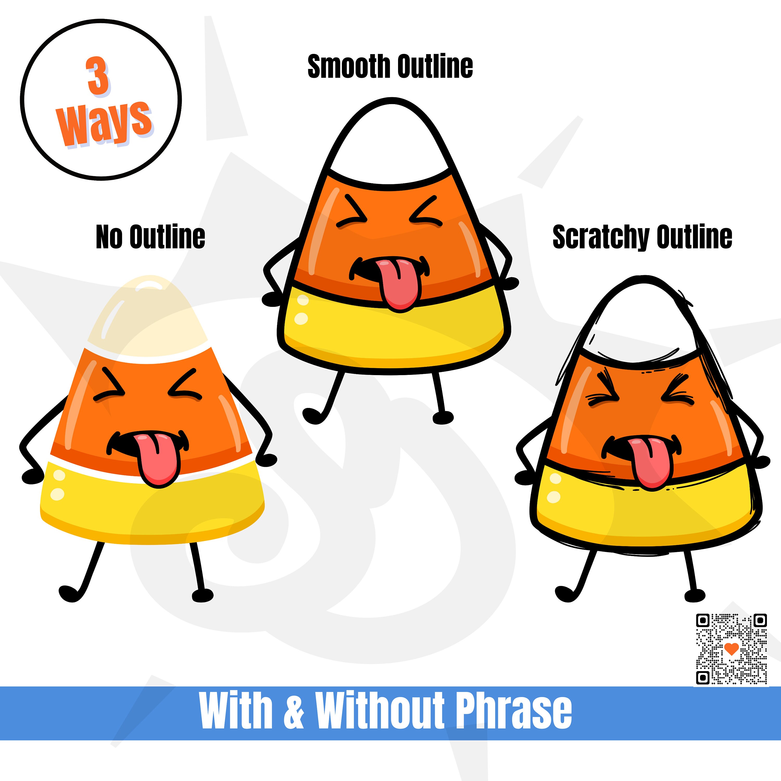 Candy Corn Clipart Halloween SVG, Candy Corn SVG Files for Cricut, I ...