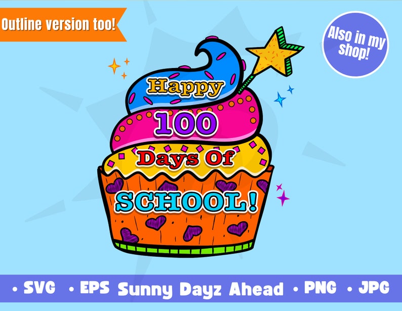 100 Days of School SVG, 100 Days of School Shirt, 100 Days Smarter Svg ...