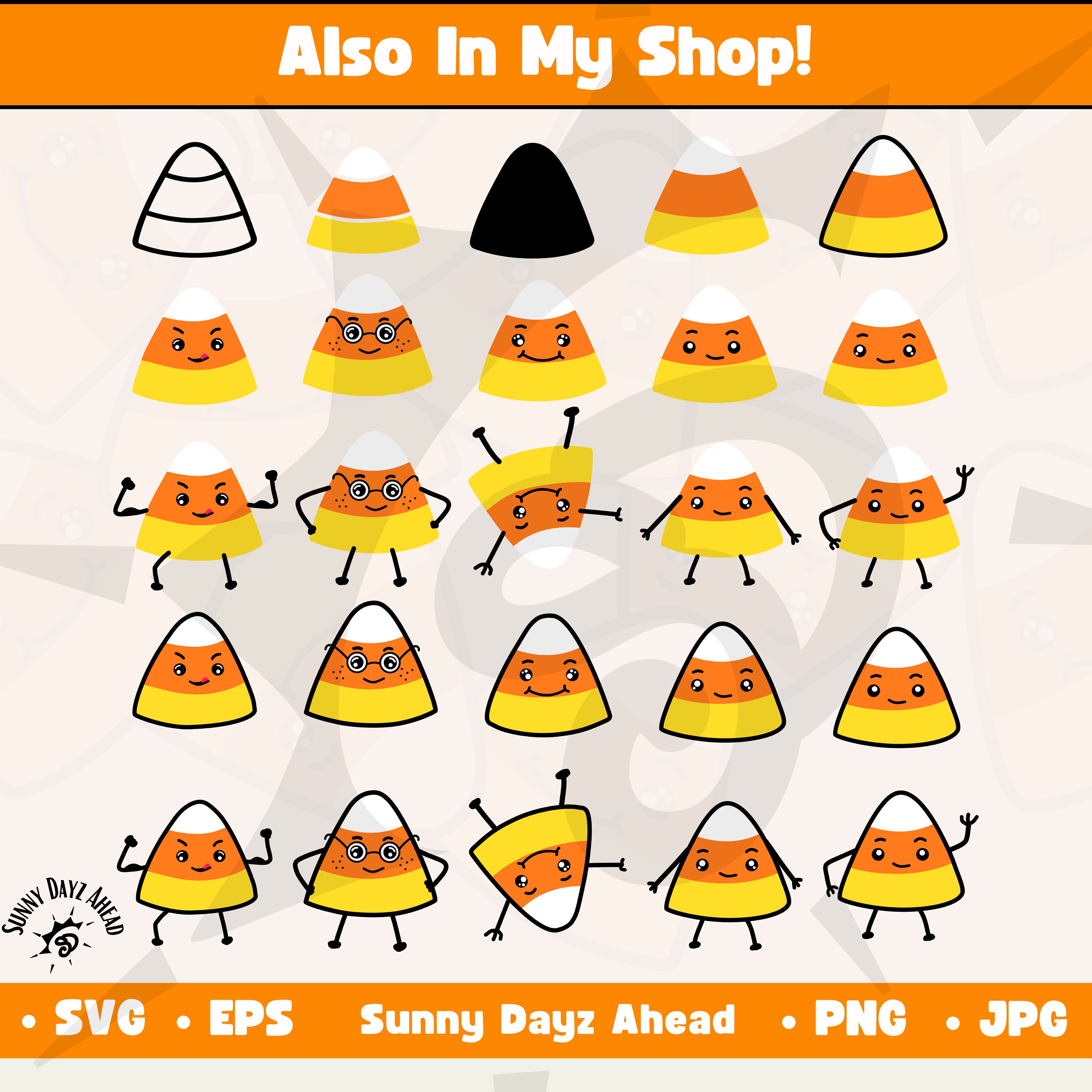 Candy Corn Clipart Mascot PNG, Candy Corn SVG Files for Cricut, I Dont ...