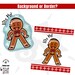 Bite Me Christmas SVG Designs, Gingerbread Man Cricut Projects, Funny ...