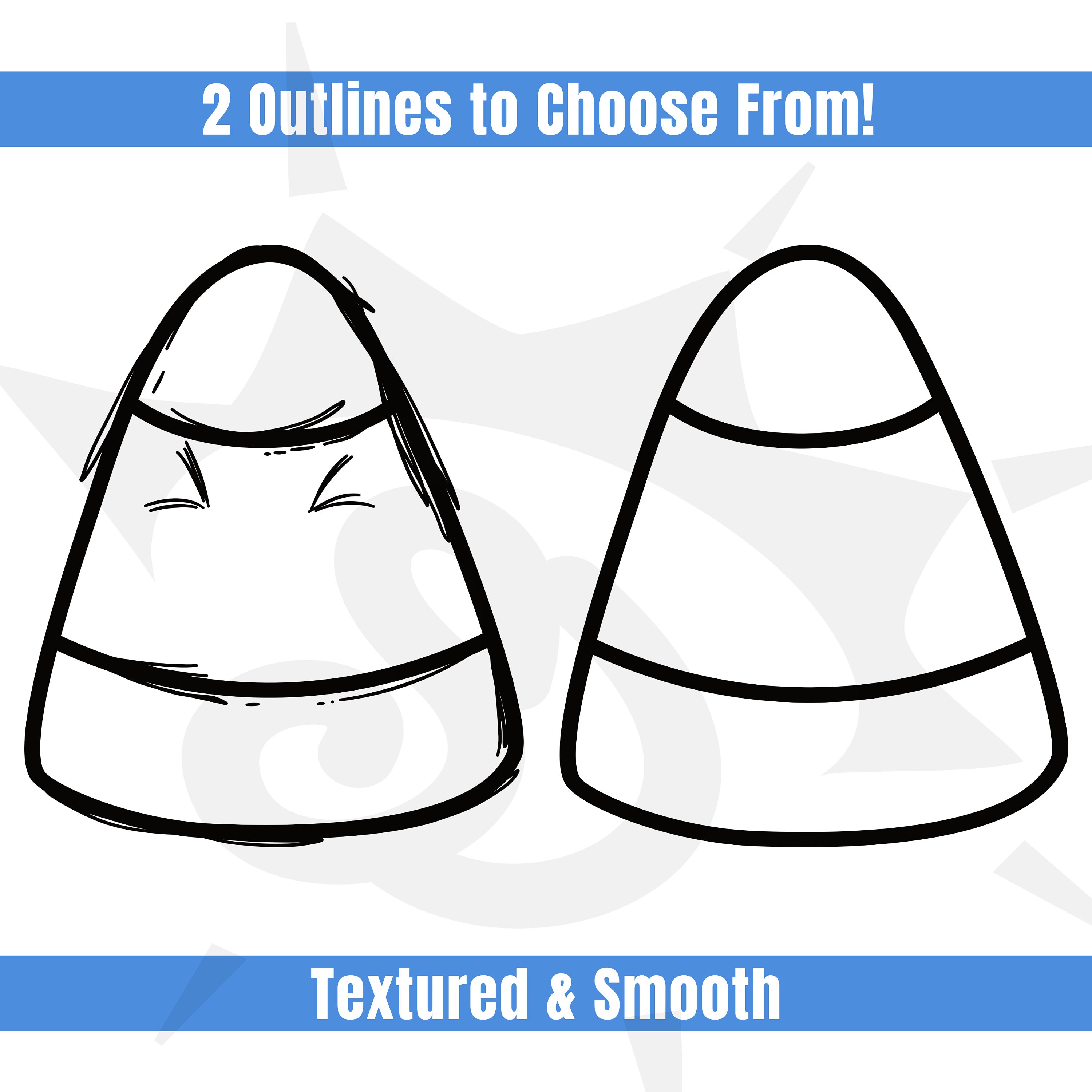 Candy Corn Clipart Halloween SVG, Candy Corn SVG Files for Cricut, I ...