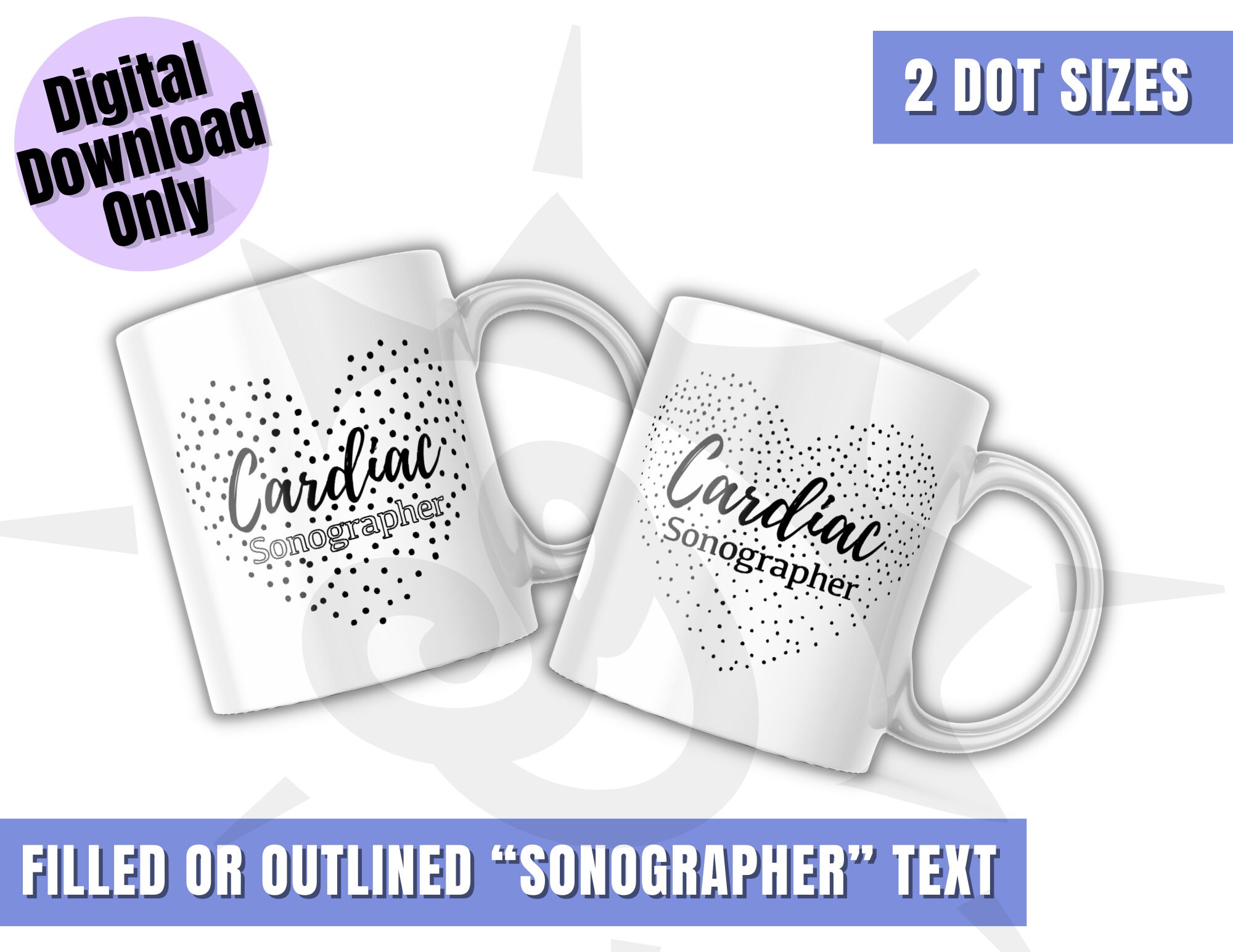 Echo Tech Ultrasound SVG Good for Ultrasound Gifts or Sonographer Gifts ...