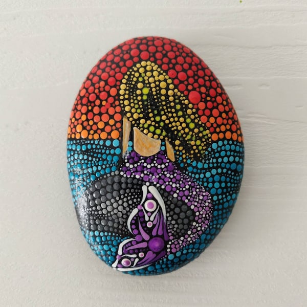 Mermaid Painted Rocks - Etsy