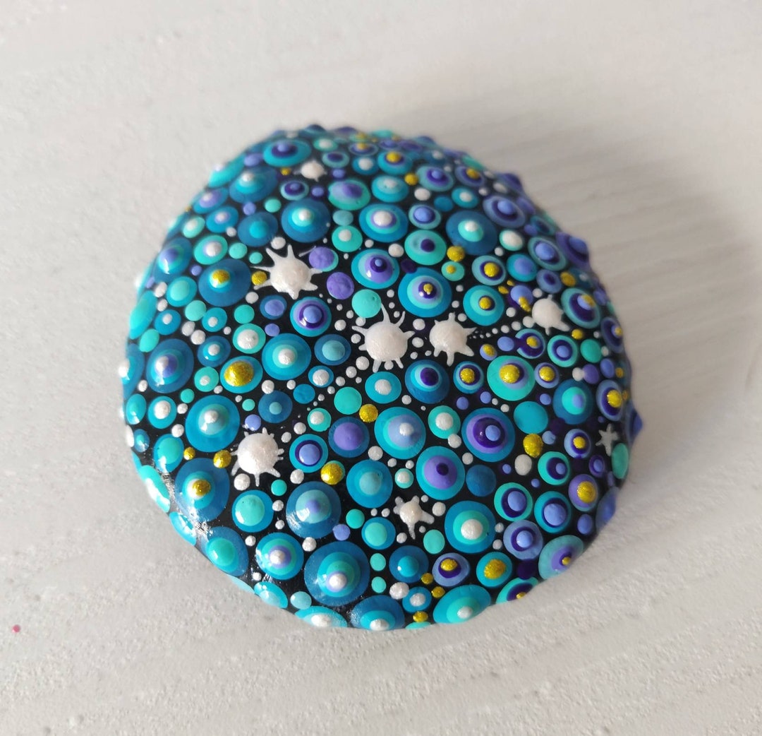 Constellation Cancer Zodiac Horoscope Painted Stone Decoration Painted ...