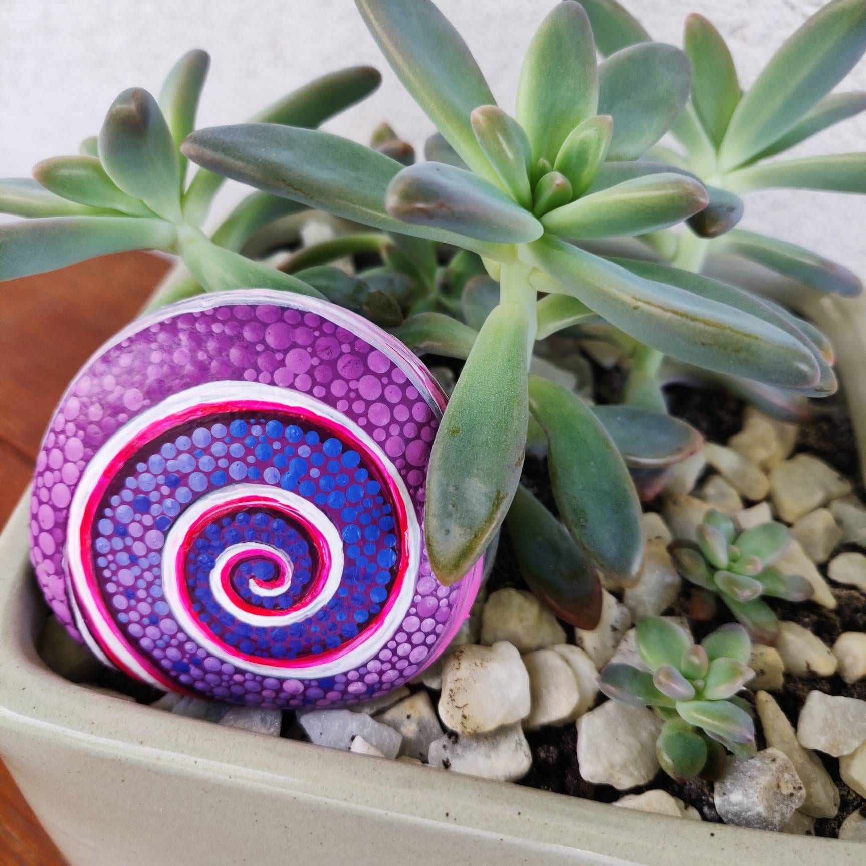 Snail House Dot Art Friends Charm Snail House Painted Stone - Etsy Ireland