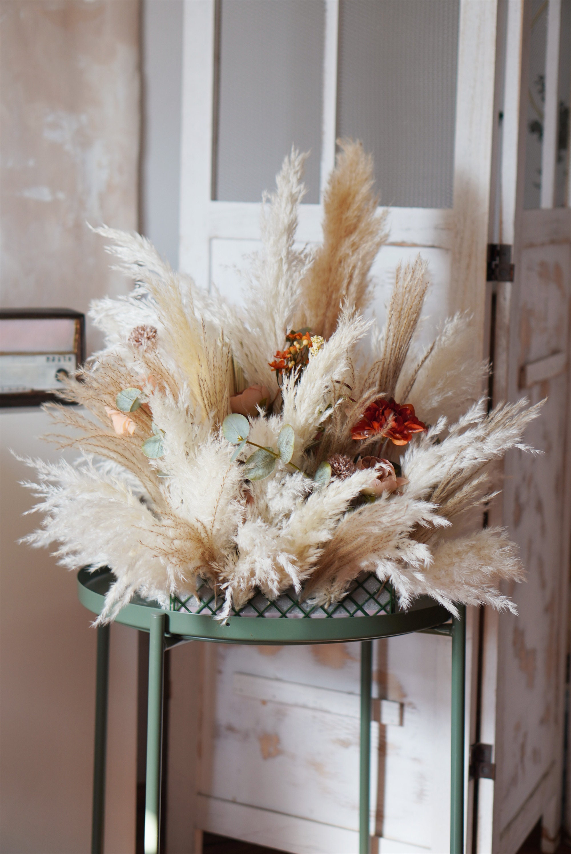 Boho Set Arrangement Free Standing Boho Arrangement Large - Etsy