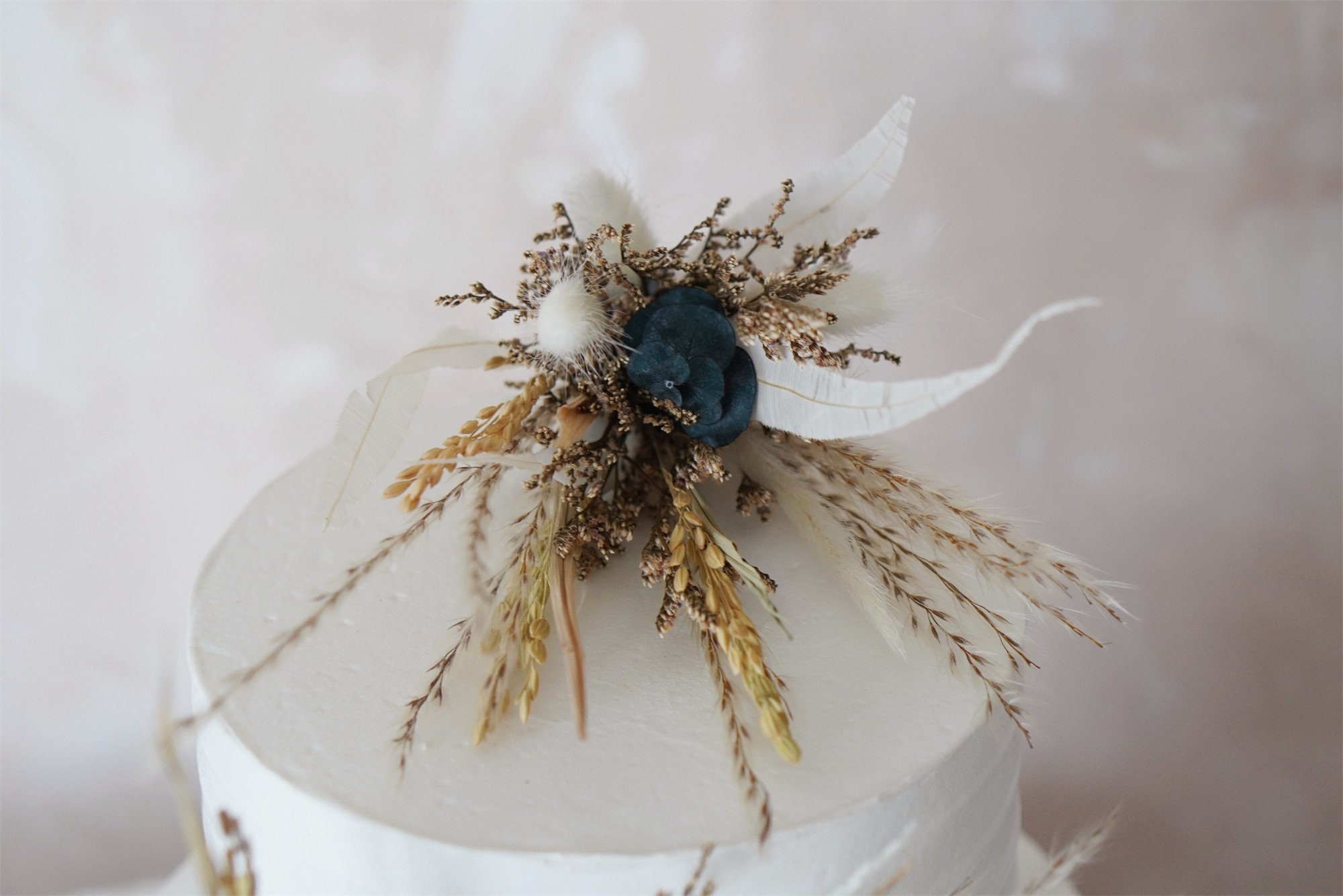 A Set Wedding Cake Topper Green Lovers Grass Cake Decoration - Etsy