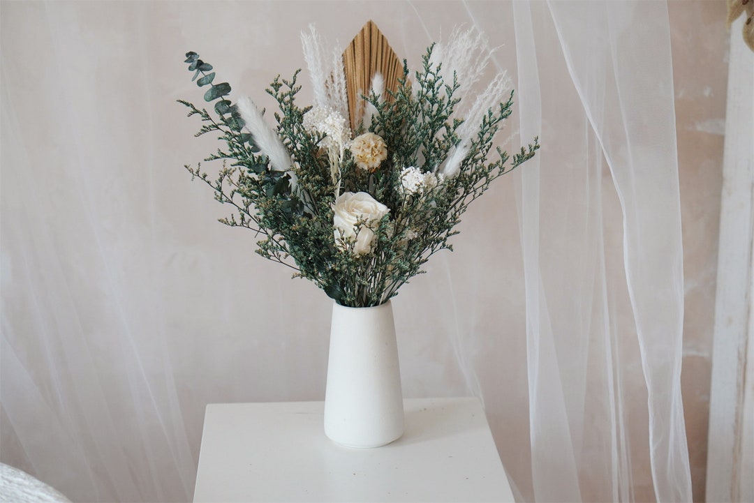 Preserved Flowers Rose Dried Flower Bouquet,natural Home Decor, Dried ...