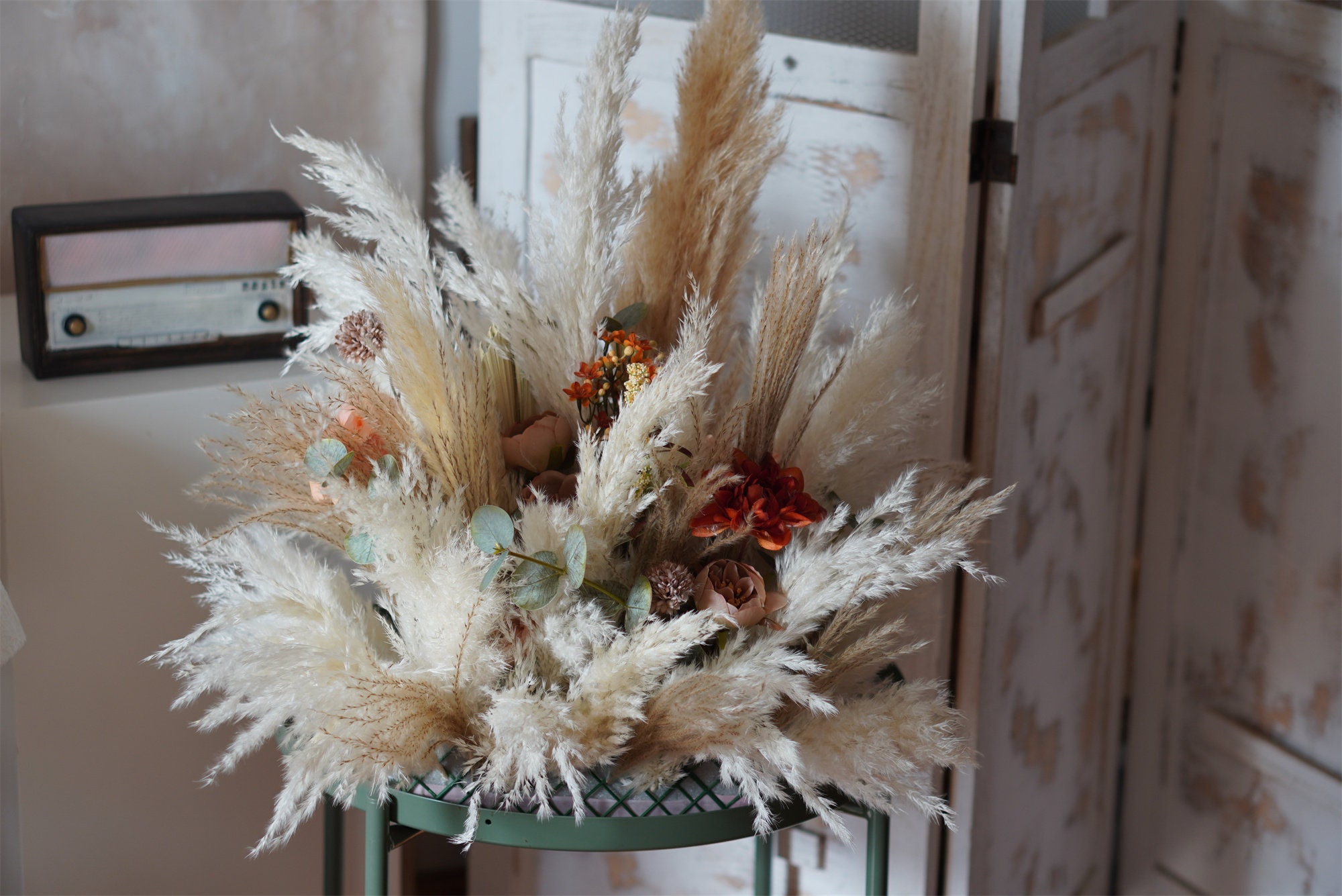 Boho Set Arrangement Free Standing Boho Arrangement Large - Etsy