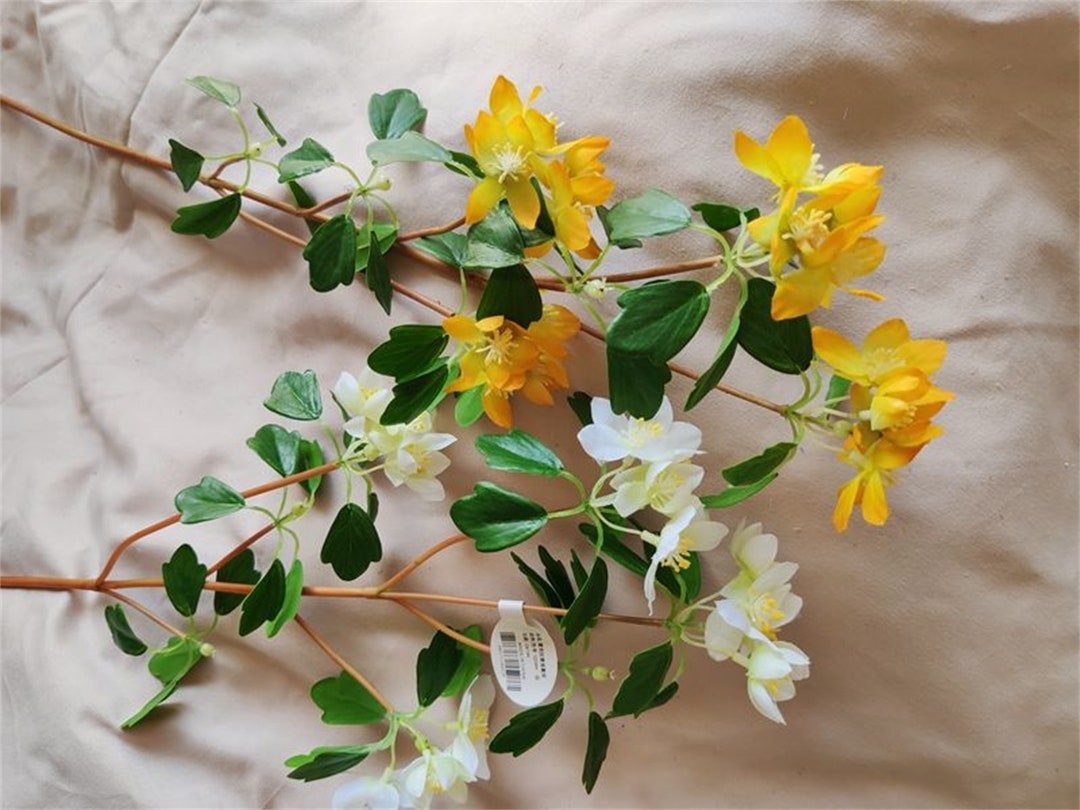 Yellow River Flower Azalea, Wedding Decoration ,fake Flowers, Home ...