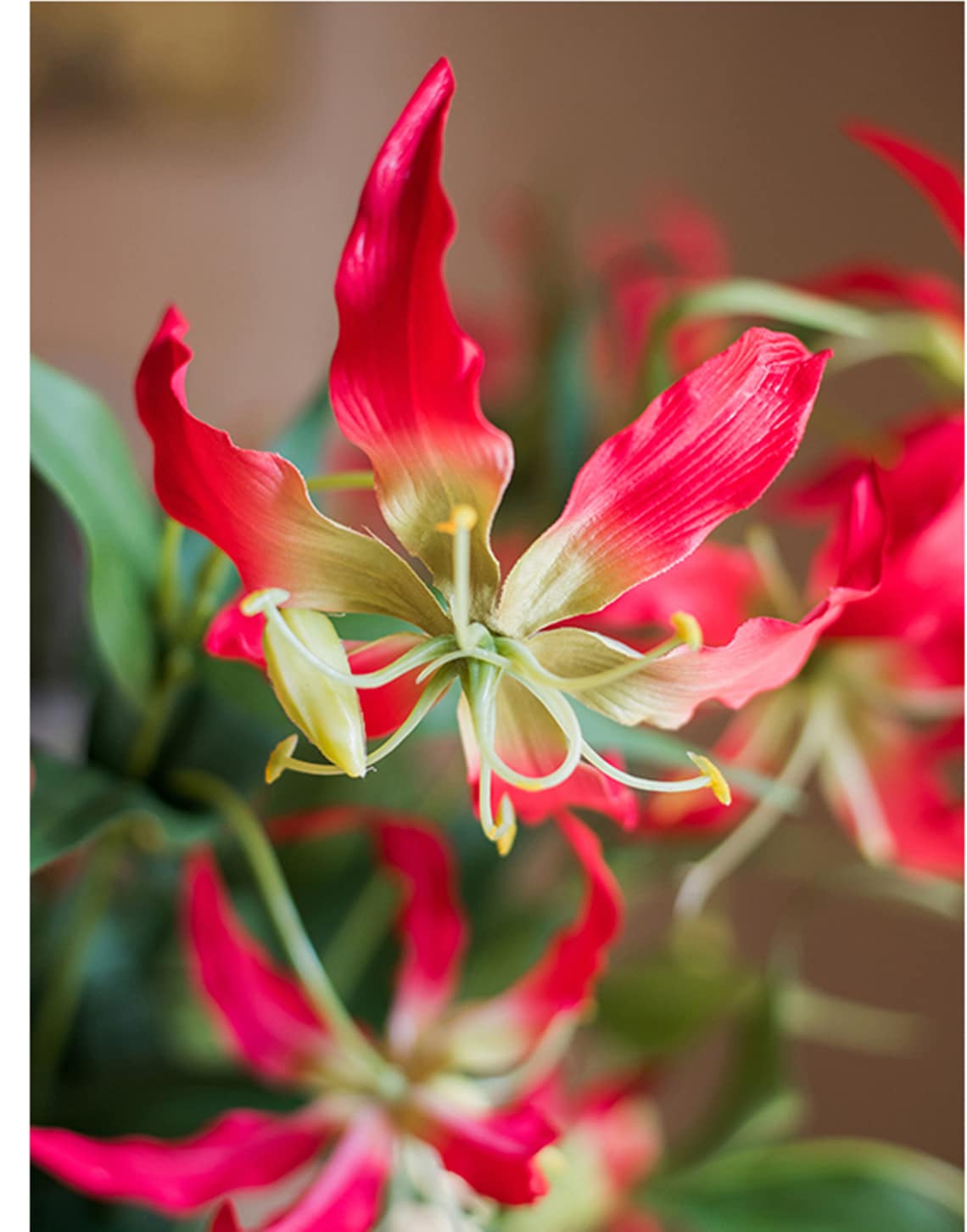 Artificial Fire lily Flower for Wedding Party Decor Bouquet | Etsy