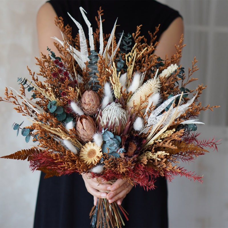 Rustic Wedding Bouquets - Etsy