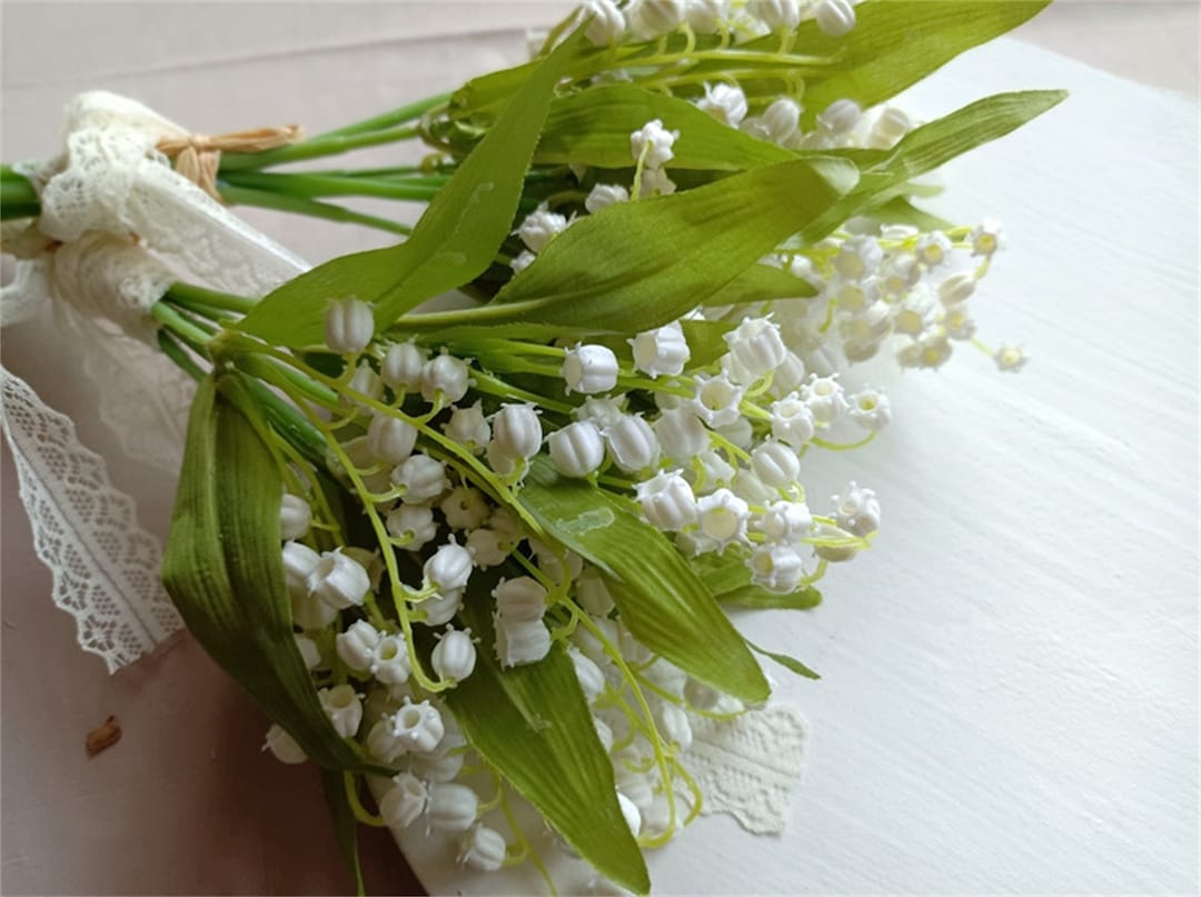 6/12/18 Artificial Canterbury Bells Bouquet,silk Canterbury Bells, Faux ...