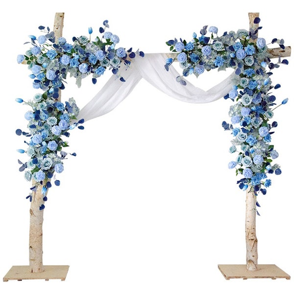 Wedding Arch Flowers Blue - Etsy
