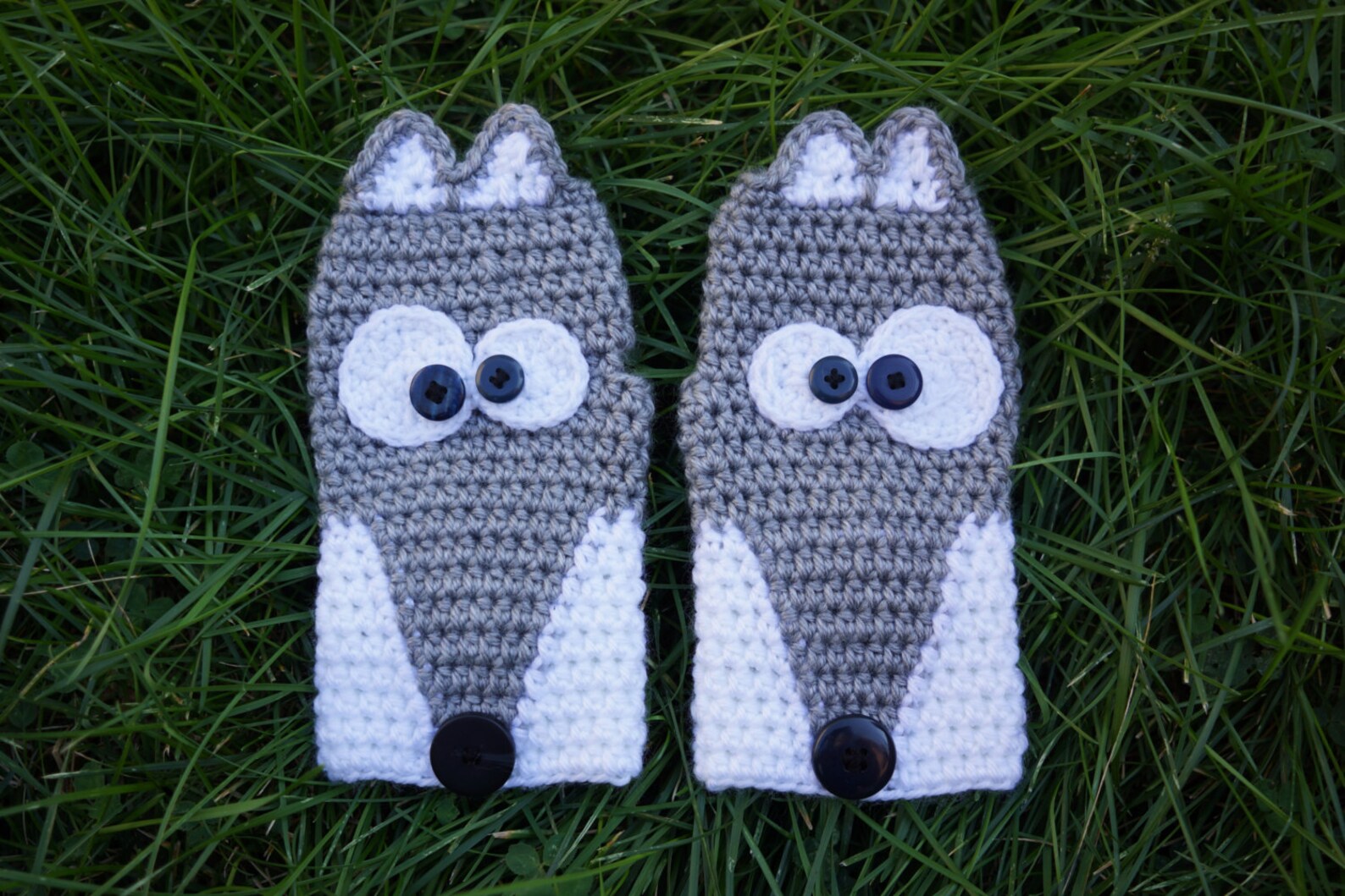 PATTERN ONLY Crochet Fox Fingerless Gloves, Cute Animal Armwarmers ...