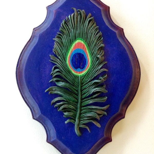 Peacock Plaques - Etsy