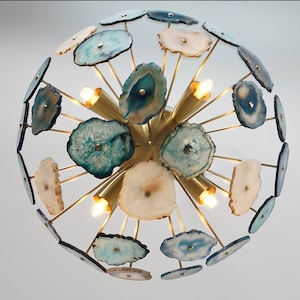 Gorgeous Flush Mount Sputnik Agate Ceiling Lamp Light , STELLAR 2 Low ...
