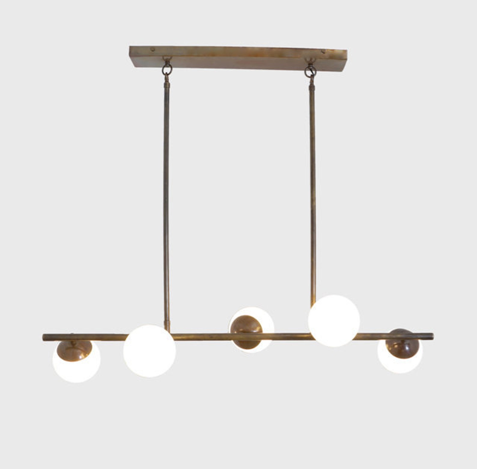 Contemporary Linear TRAPEZE Ceiling Light Lamp , Modern Pendant Light ...