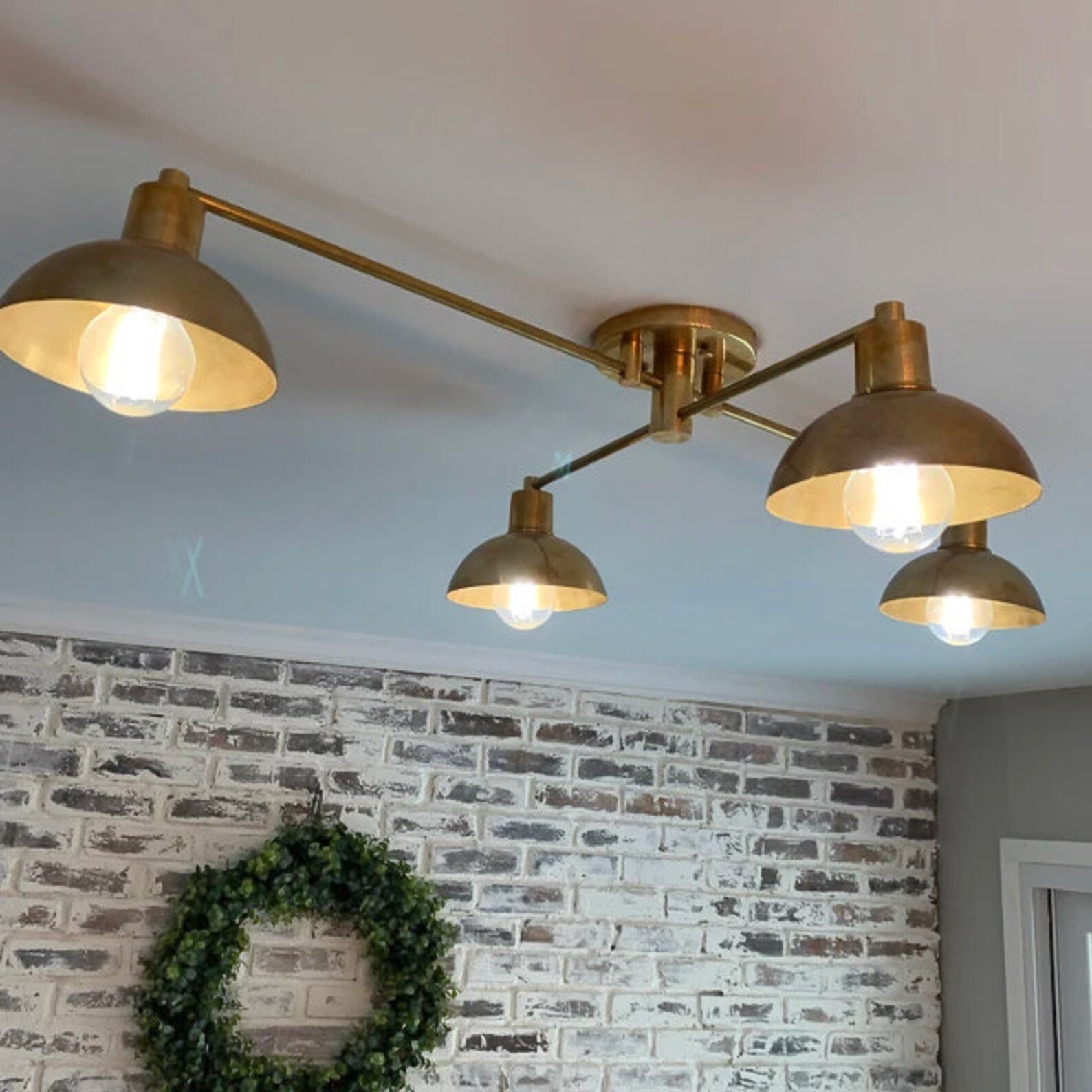 Modern 4 Light Handmade Lamp Ceiling Light BOLIVAR Modern - Etsy