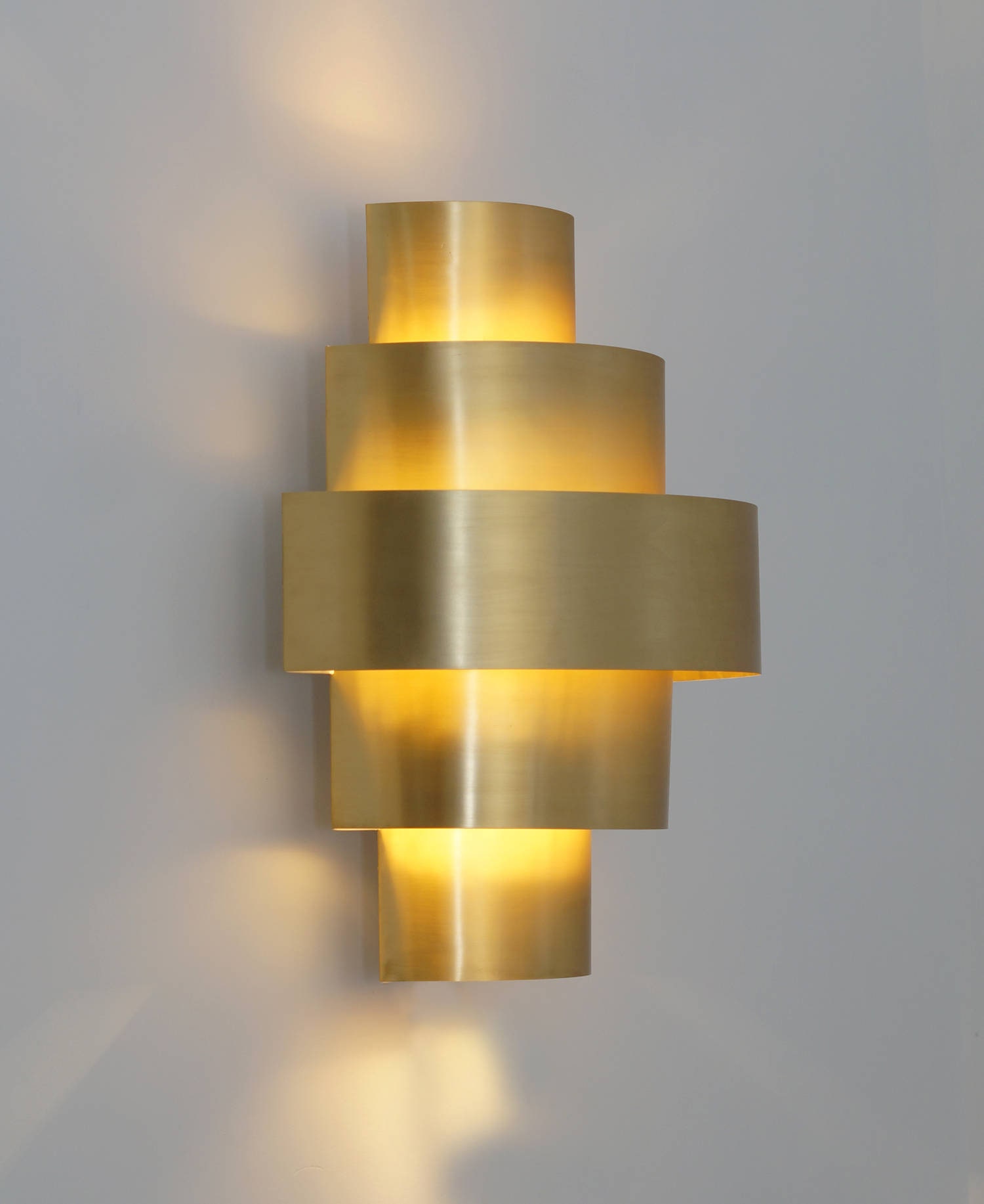 Modern Statement Wall Sconce KELLY Wall Light Sculpture , Handcrafted ...
