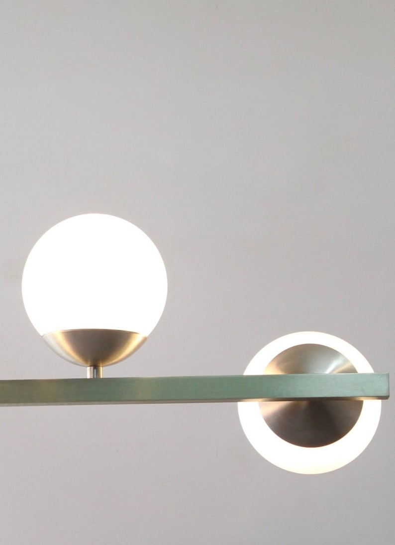 Modern Linear Ceiling Pendant Light Grace II , Minimalist Modern ...