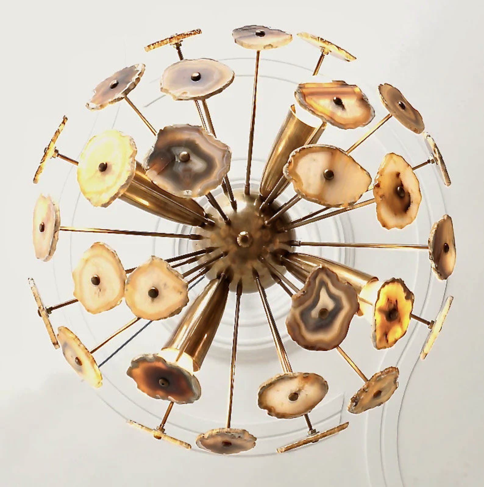 Gorgeous Flush Mount Sputnik Agate Ceiling Lamp Light - Etsy UK