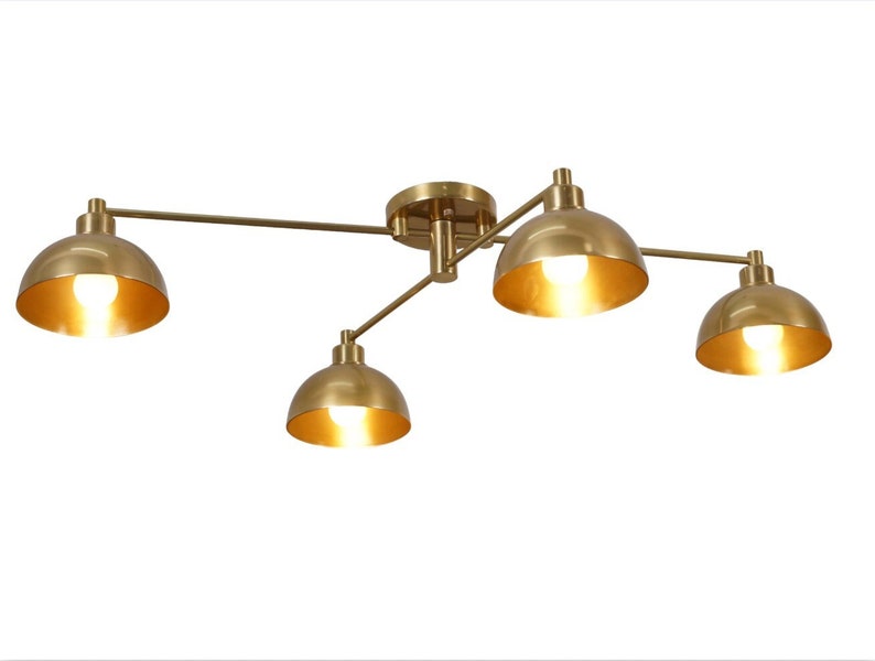 Modern 4 Light Handmade Lamp Ceiling Light BOLIVAR Modern - Etsy