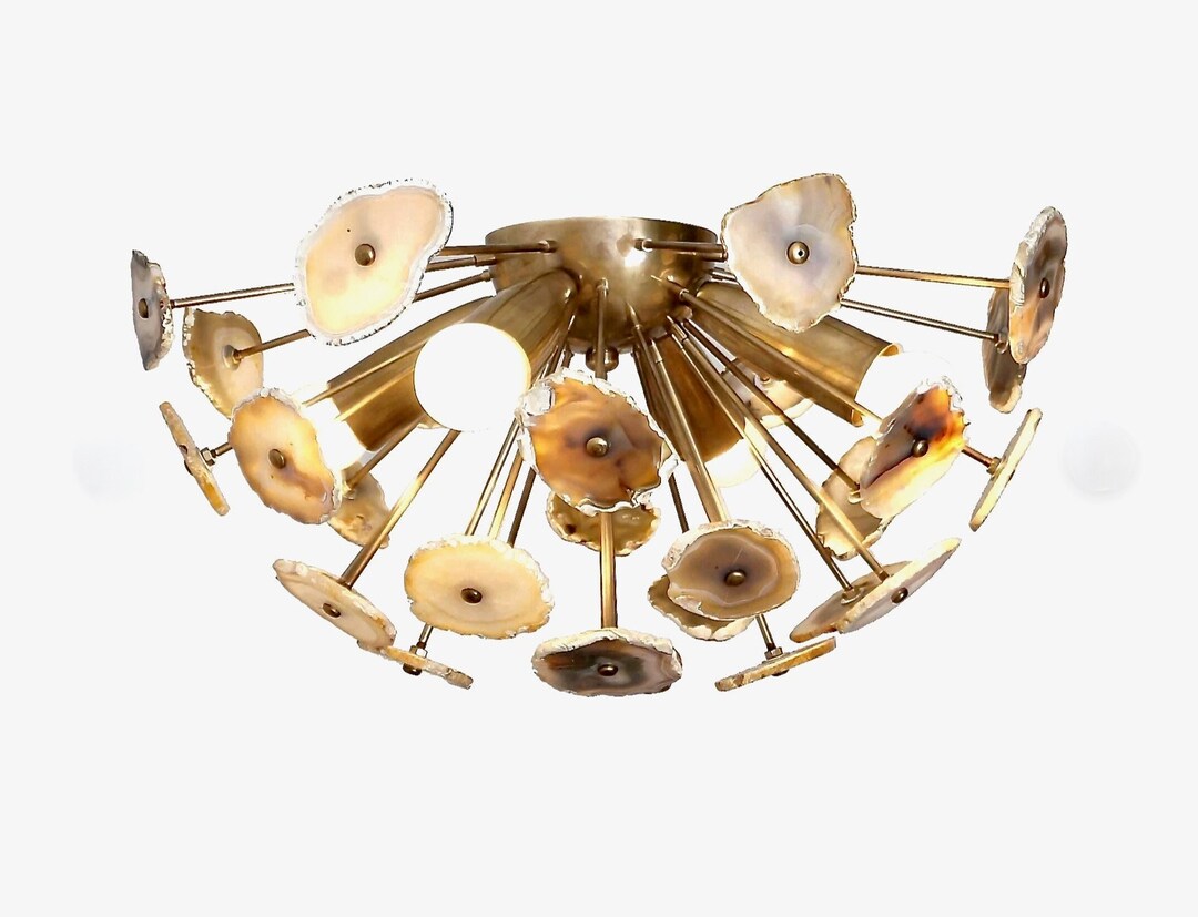 Gorgeous Flush Mount Sputnik Agate Ceiling Lamp Light , STELLAR 2 Low ...