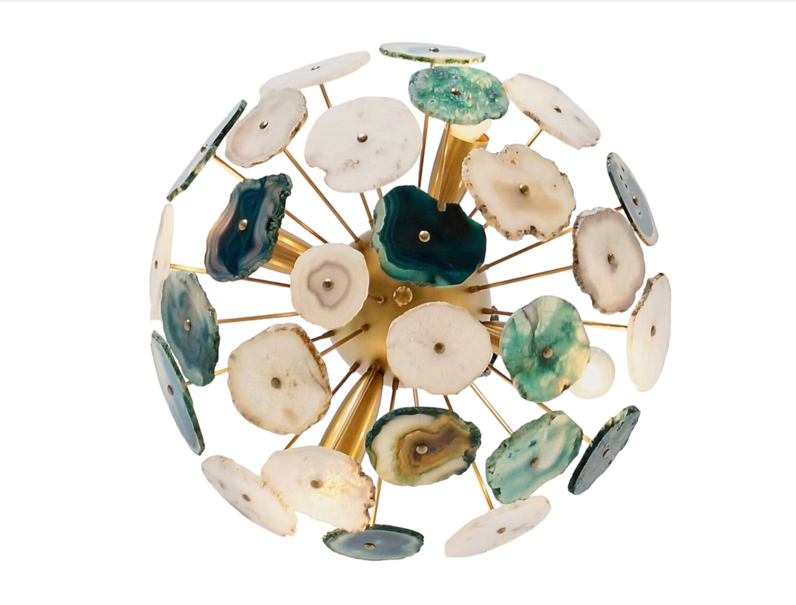 Gorgeous Flush Mount Sputnik Agate Ceiling Lamp Light , STELLAR 2 Low ...