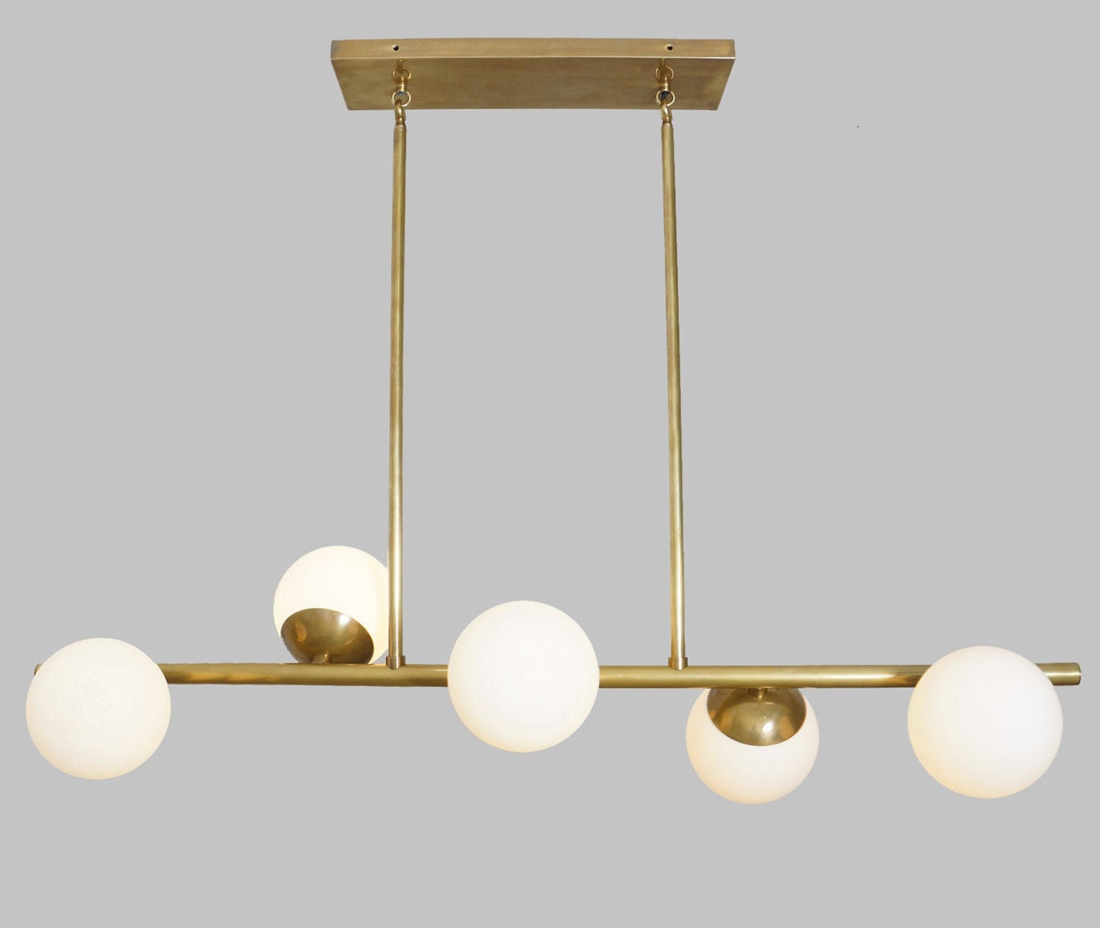 Contemporary Linear TRAPEZE Ceiling Light Lamp , Modern Pendant Light ...