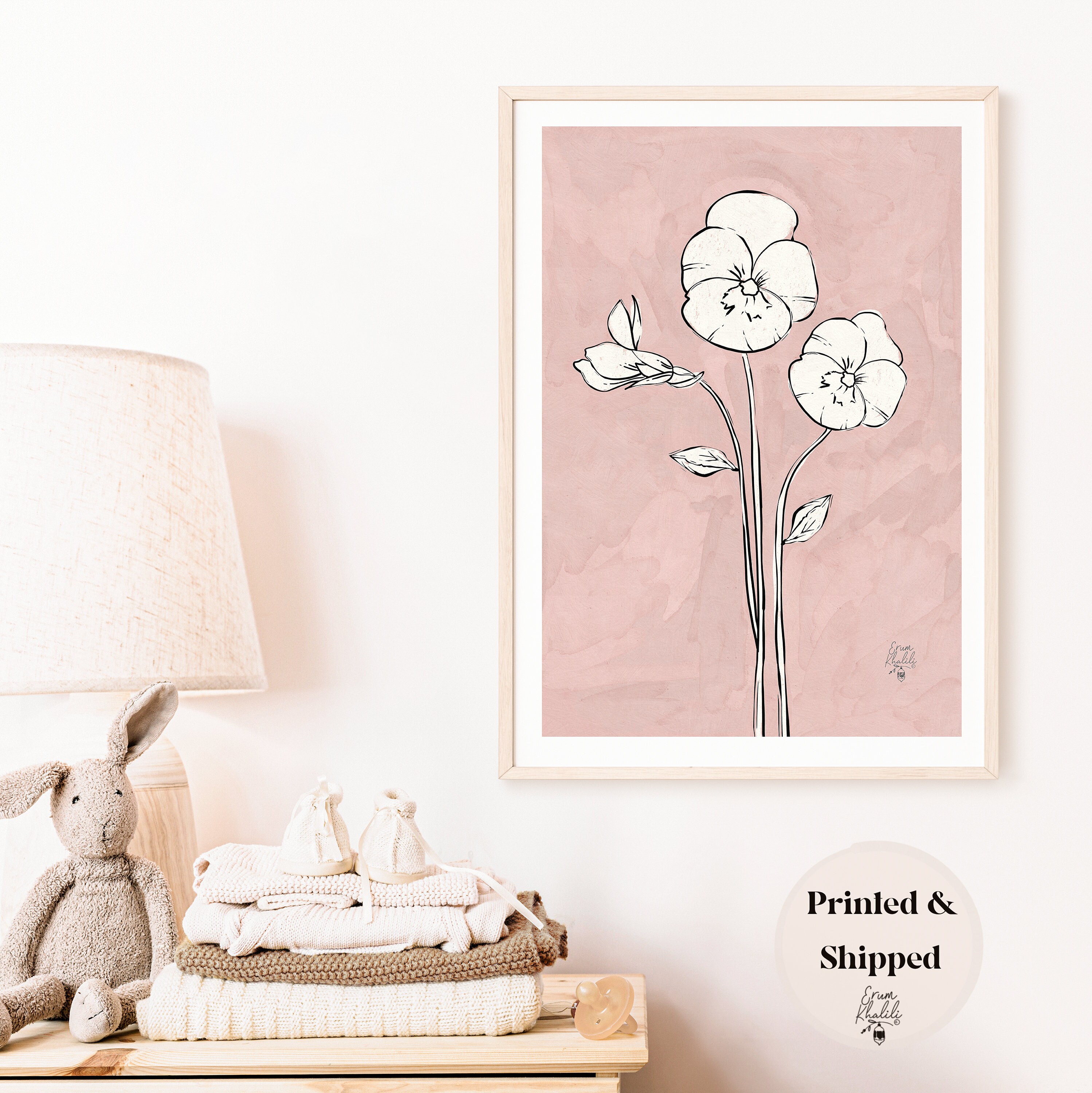 Violet Birth Flower Painting, Birth Flower Bouquet, Violet Flower ...