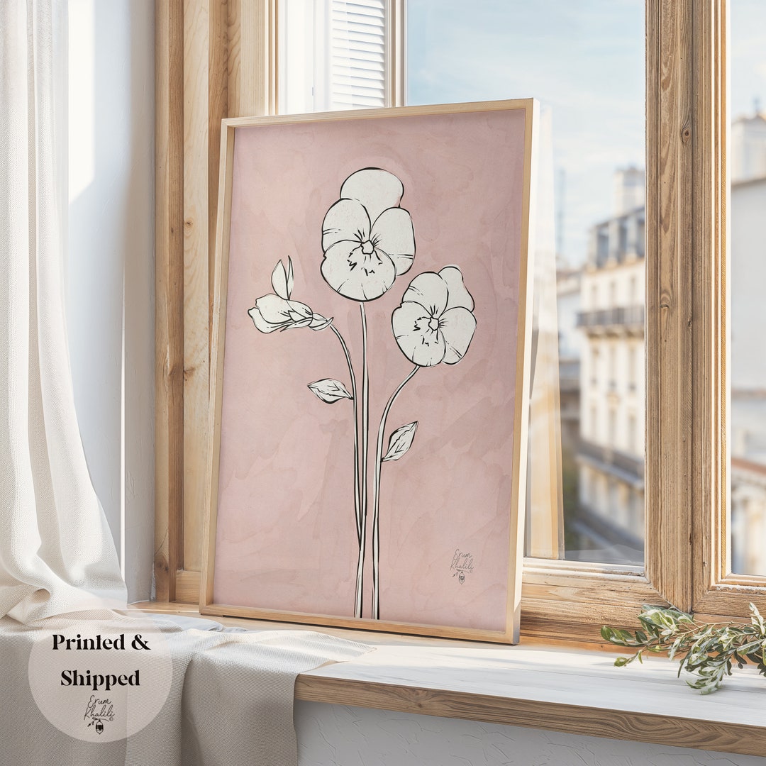 Violet Birth Flower Painting, Birth Flower Bouquet, Violet Flower ...