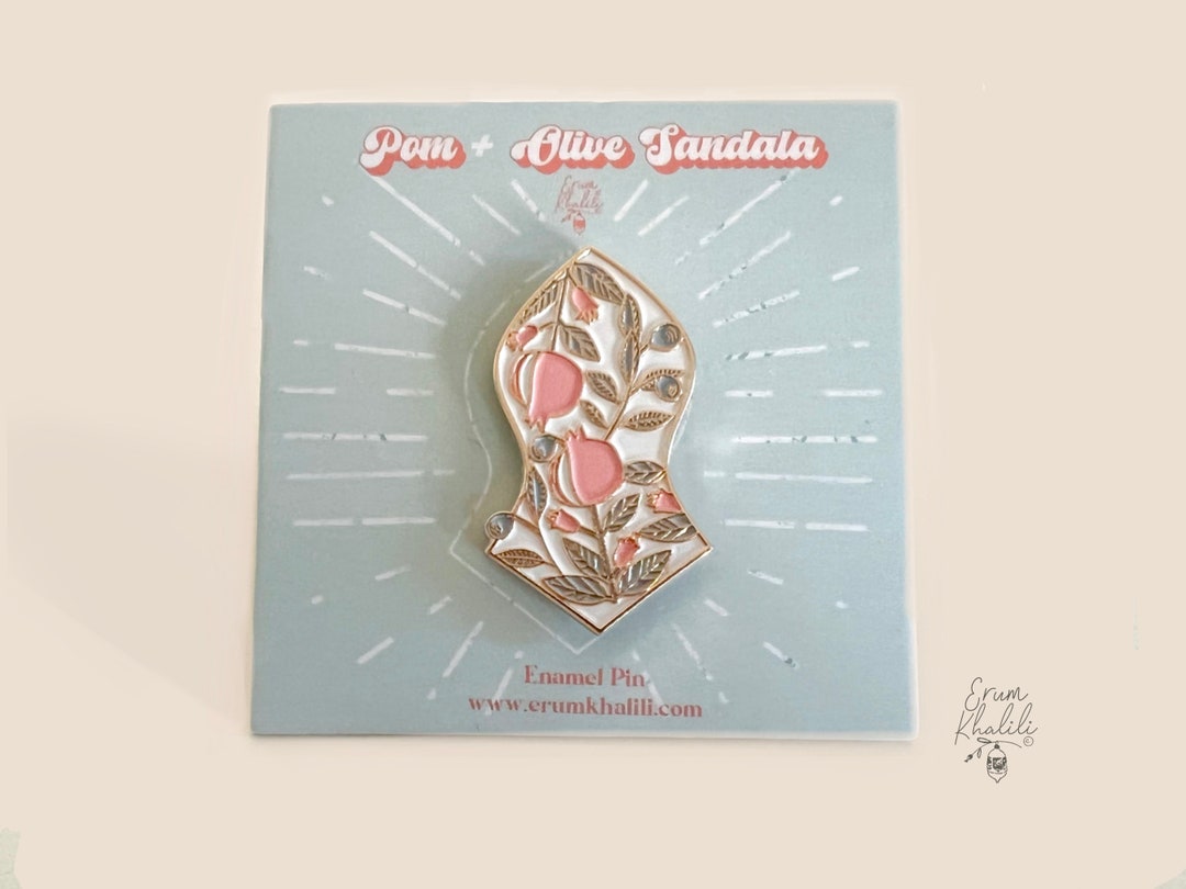Sandala Enamel Pin, Eid Party Favor, Small Eid Gits, Muslim Teen Gift ...
