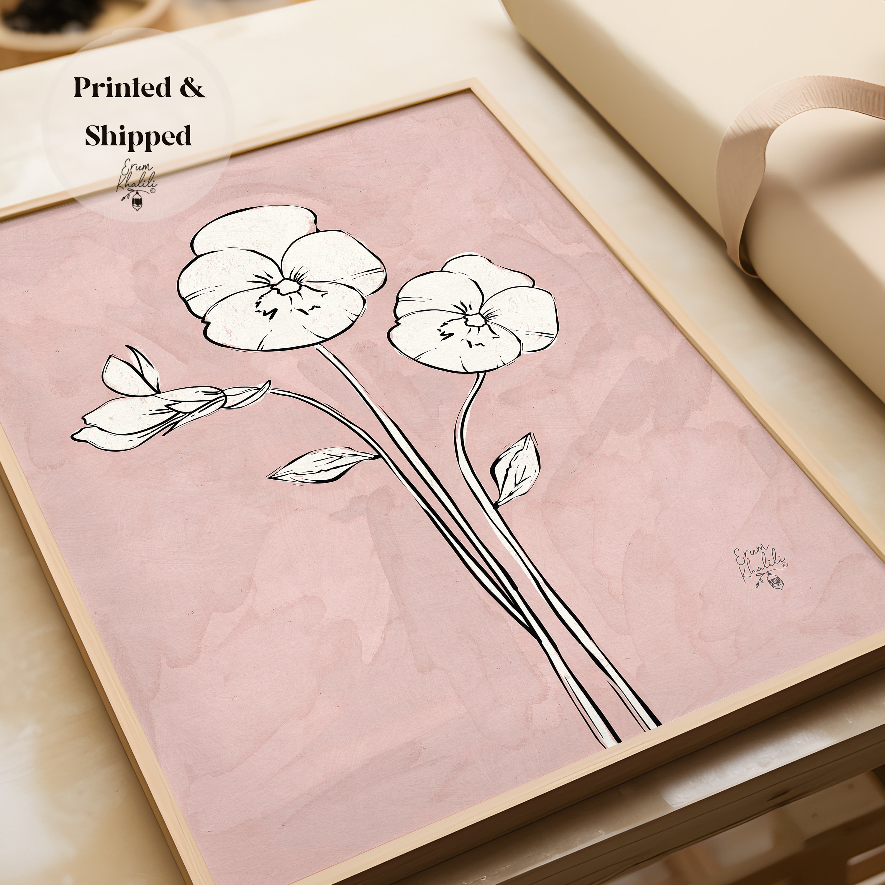 Violet Birth Flower Painting, Birth Flower Bouquet, Violet Flower ...