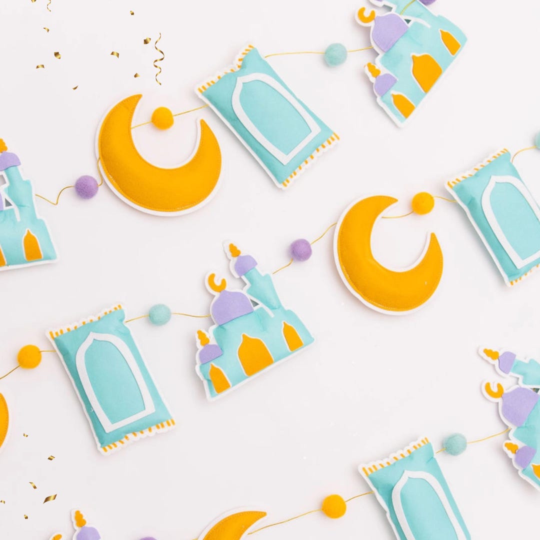 Ramadan Garland, Eid Garland, Eid Decorations for Muslims, Modern ...