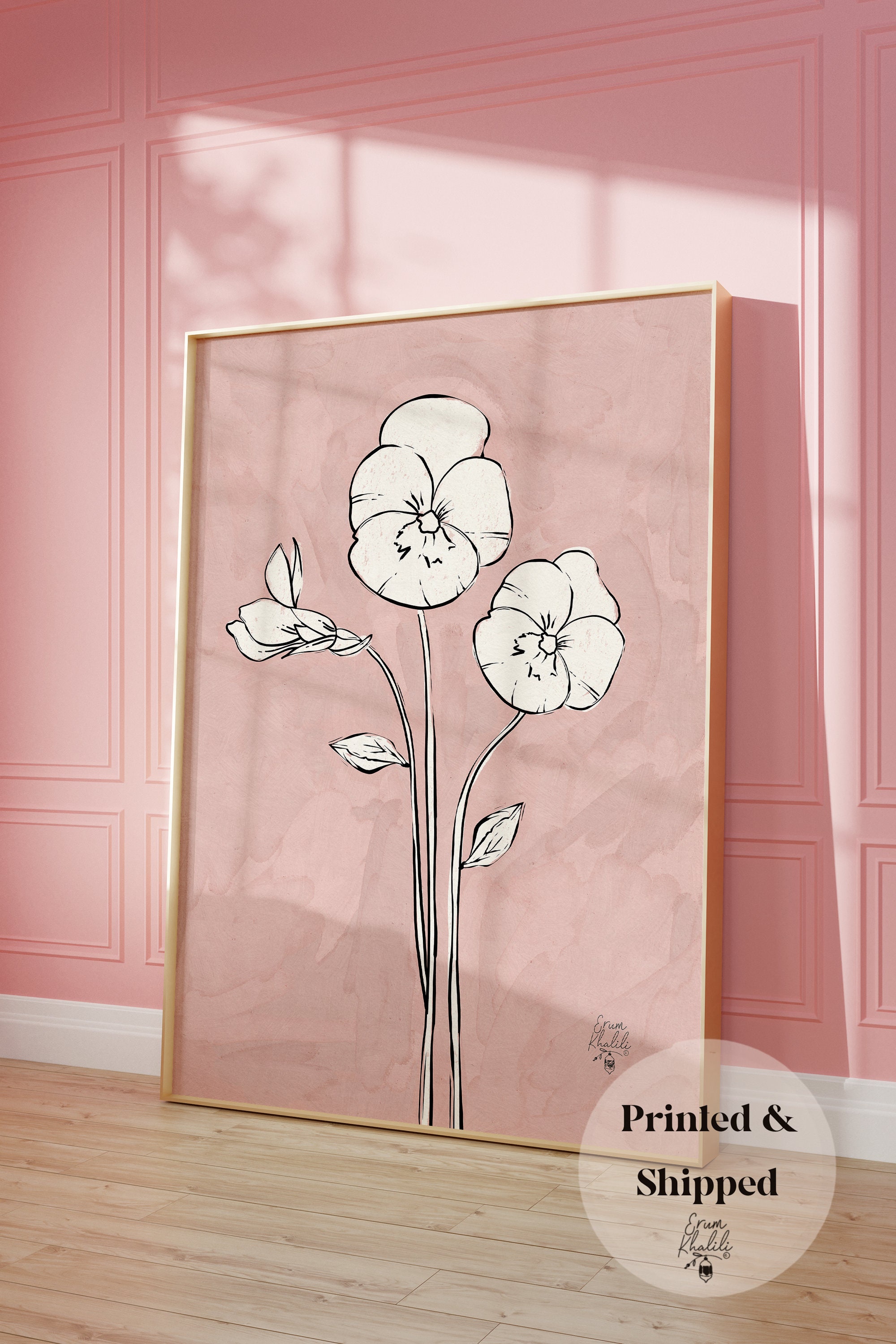 Violet Birth Flower Painting, Birth Flower Bouquet, Violet Flower ...