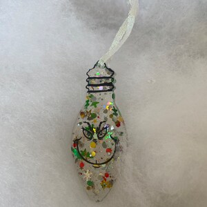 Grinch Bulb Ornament, Christmas Ornament, Grinch Holiday Decor, Gifts ...