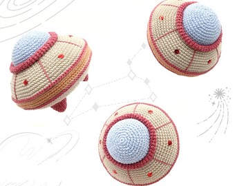 Crochet Pattern Spaceship / Funny Plush Spaceship / Crochet Design PDF ...
