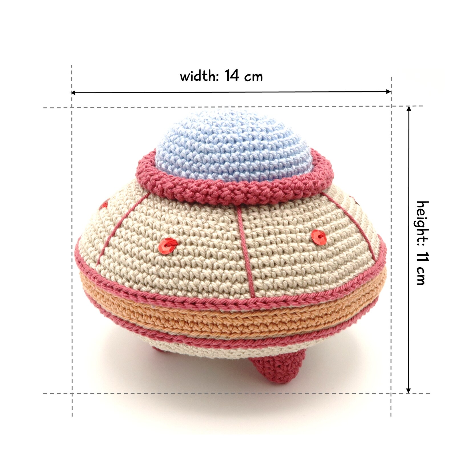 Spaceship Crochet Pattern | Etsy