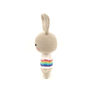Rainbow Bunny Crochet Pattern - Etsy