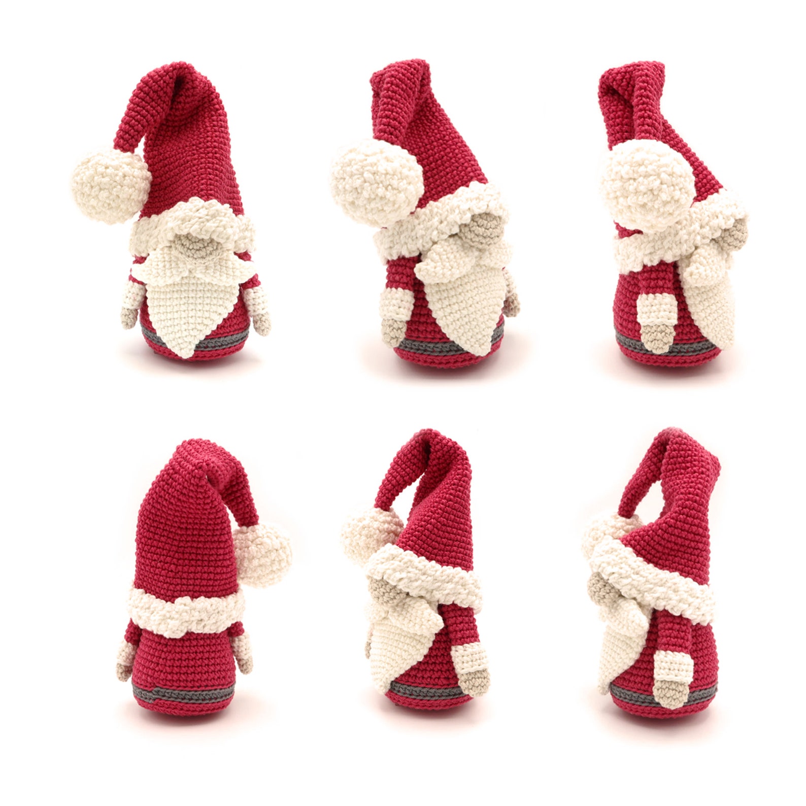Santa Gnome Crochet Pattern | Etsy