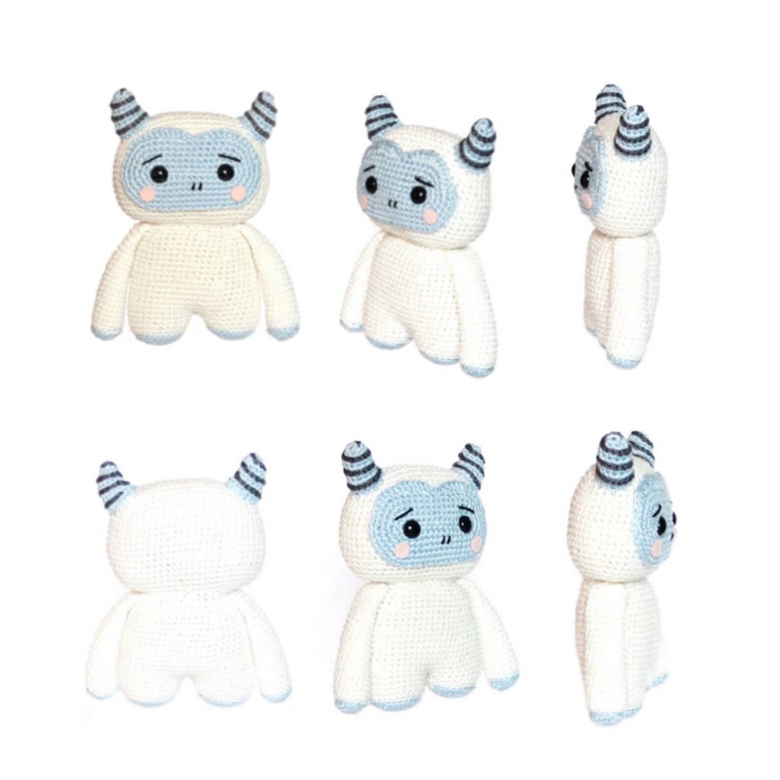 Yeti Crochet Pattern - Etsy