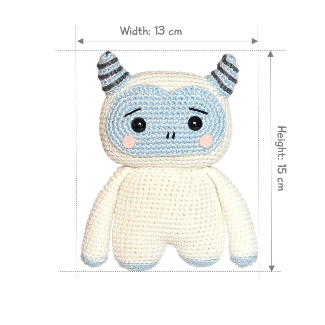 Yeti Crochet Pattern - Etsy