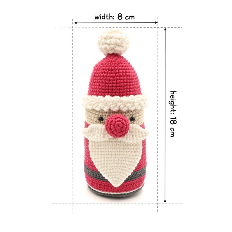 Santa Crochet Pattern - Etsy